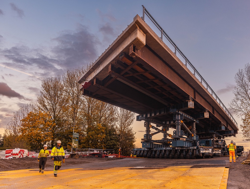 £27m M56 bridge opens in Cheshire - Place North West
