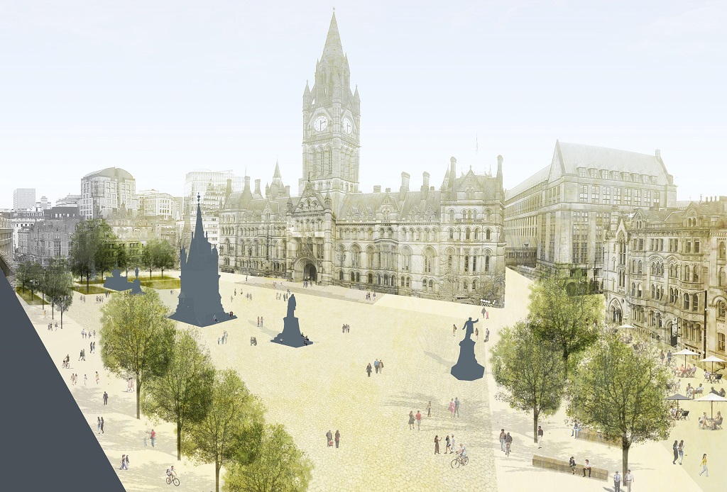 Manchester’s Albert Square transformation begins - Place North West
