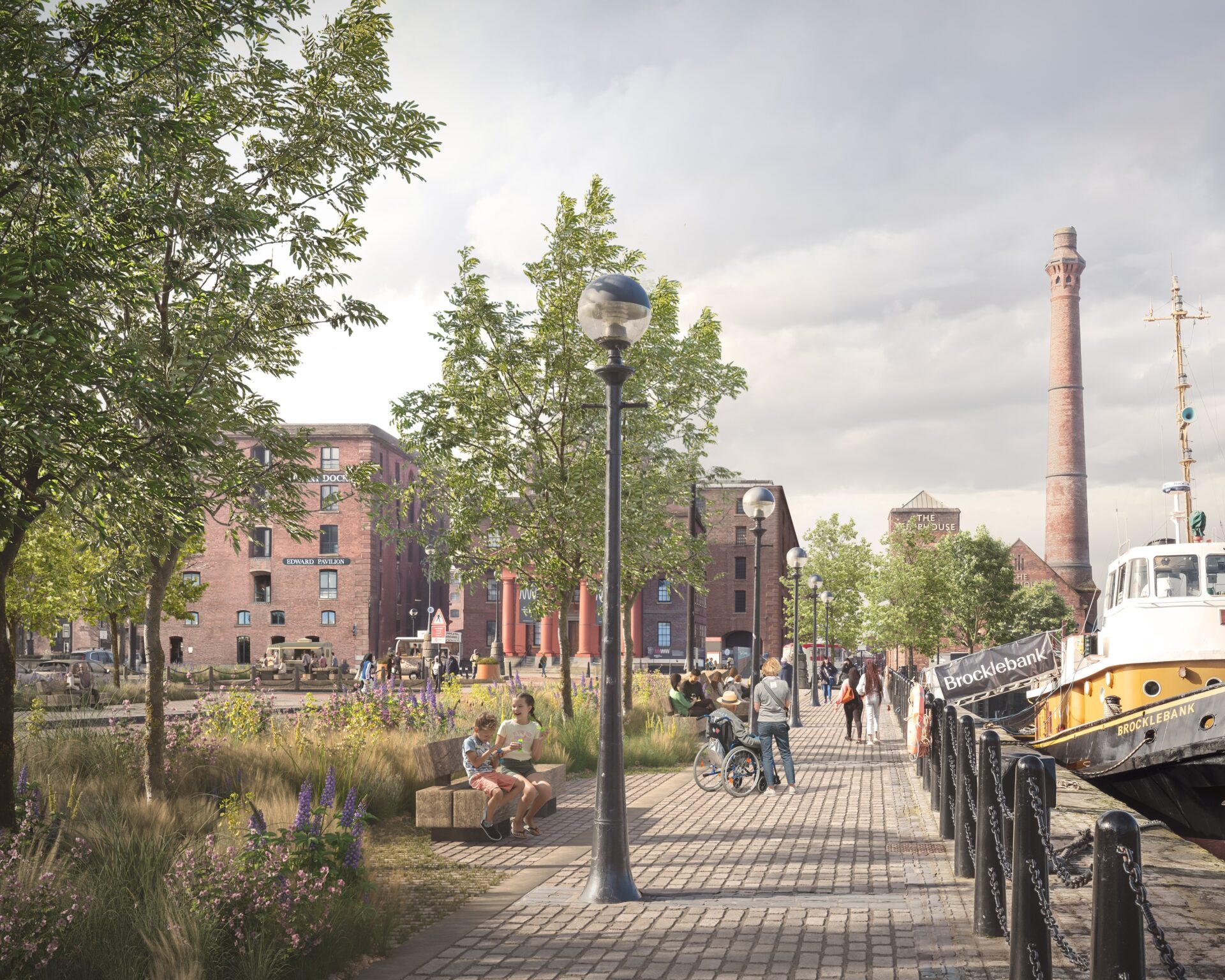 Plans floated to green Liverpool's Royal Albert Dock - Place North West