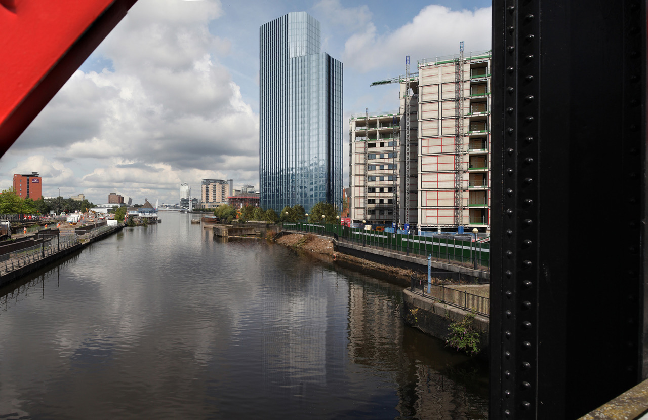 SimpsonHaugh reveals 34-storey Clippers Quay tower - Place North West