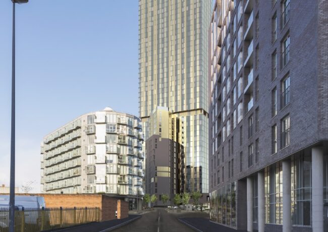 Renaker tops out at 100 Greengate - Place North West