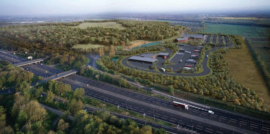 Extra wins appeal for £75m M62 services on Green Belt - Place North West