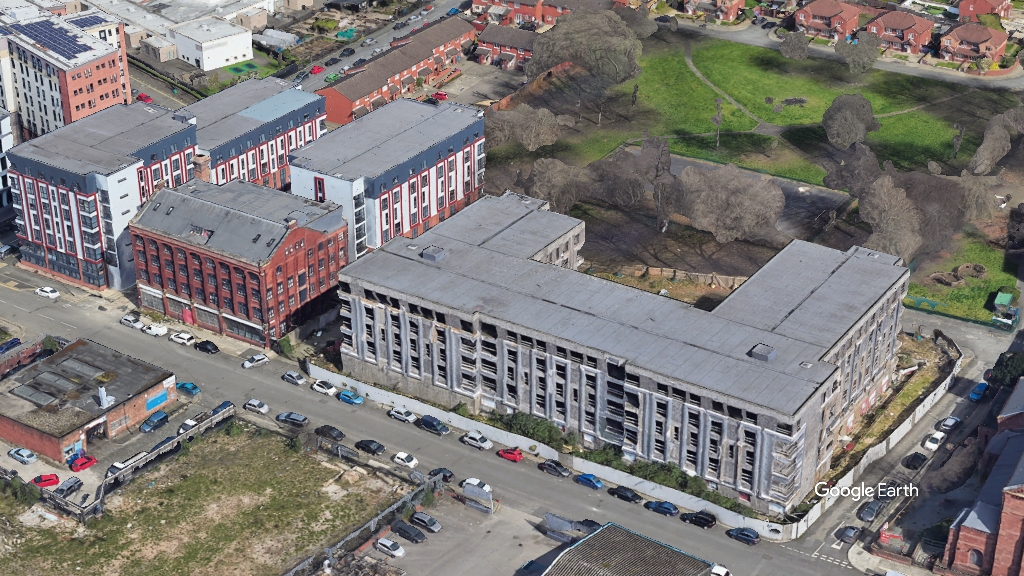 Blaze tears through half-built Liverpool apartment block - Place North West