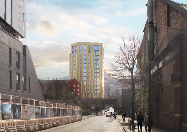 Distinctive gold block among Manchester schemes tipped for consent ...