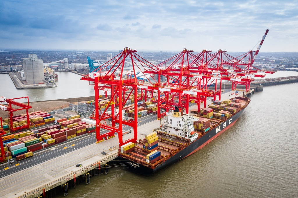 Liverpool2 records largest container delivery - Place North West