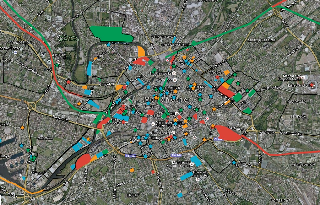 Map shows Manchester property boom - Place North West