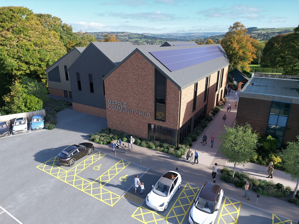 Work kicks off on Marple Community Hub - Place North West