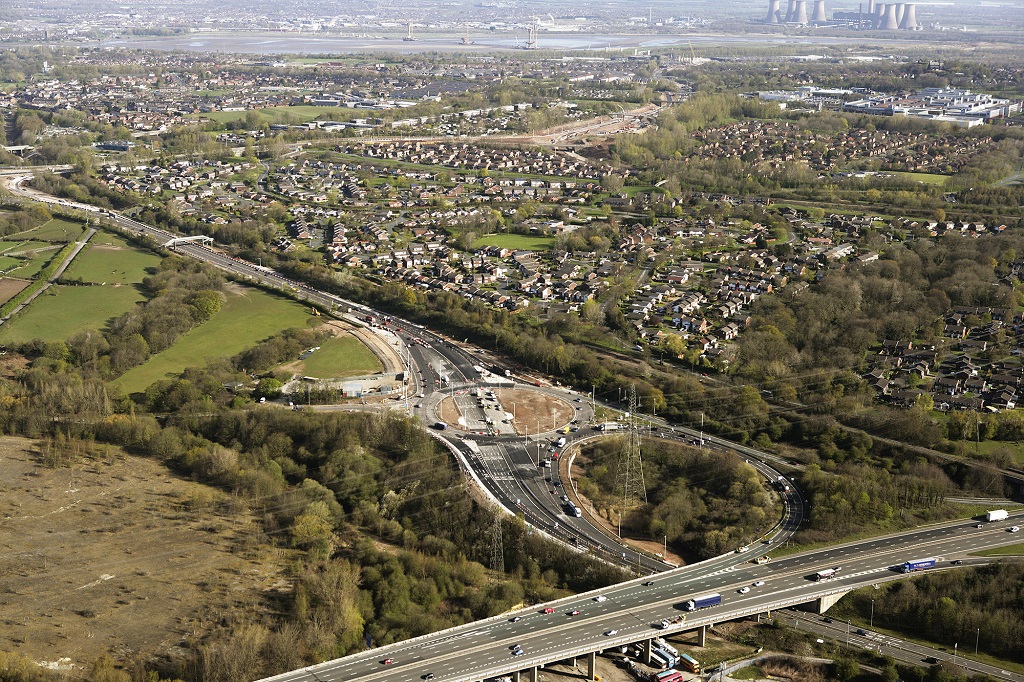 Mersey bridge construction enters third year - Place North West