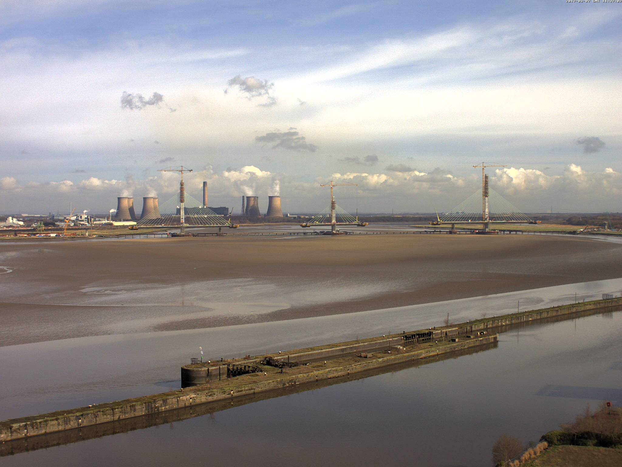 Gallery | Mersey Gateway second river crossing takes shape - Place ...