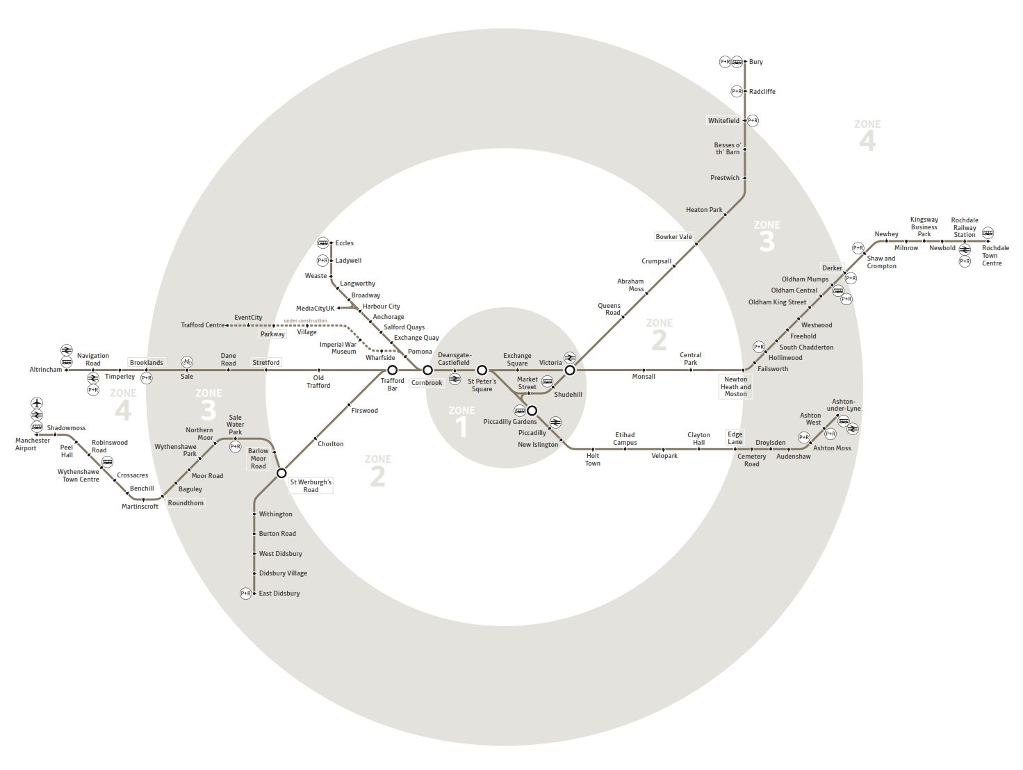 Metrolink outlines fares for new zonal system - Place North West