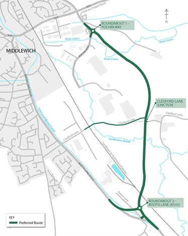 Cheshire East to green light £59m Middlewich bypass - Place North West