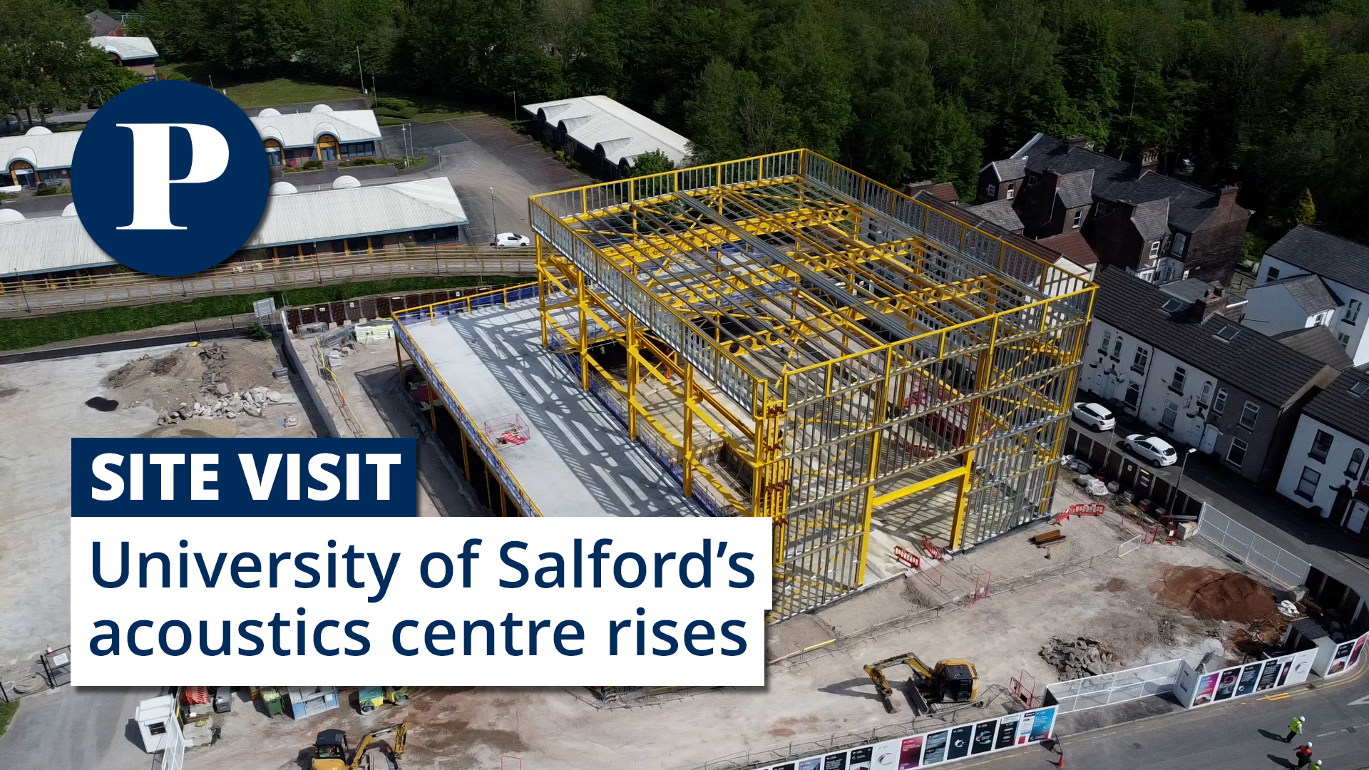 VIDEO | University of Salford’s £24m acoustics centre takes shape ...