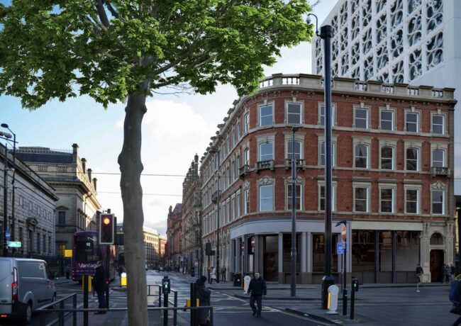 Plans for 21,500 sq ft commercial space at listed Manchester building ...