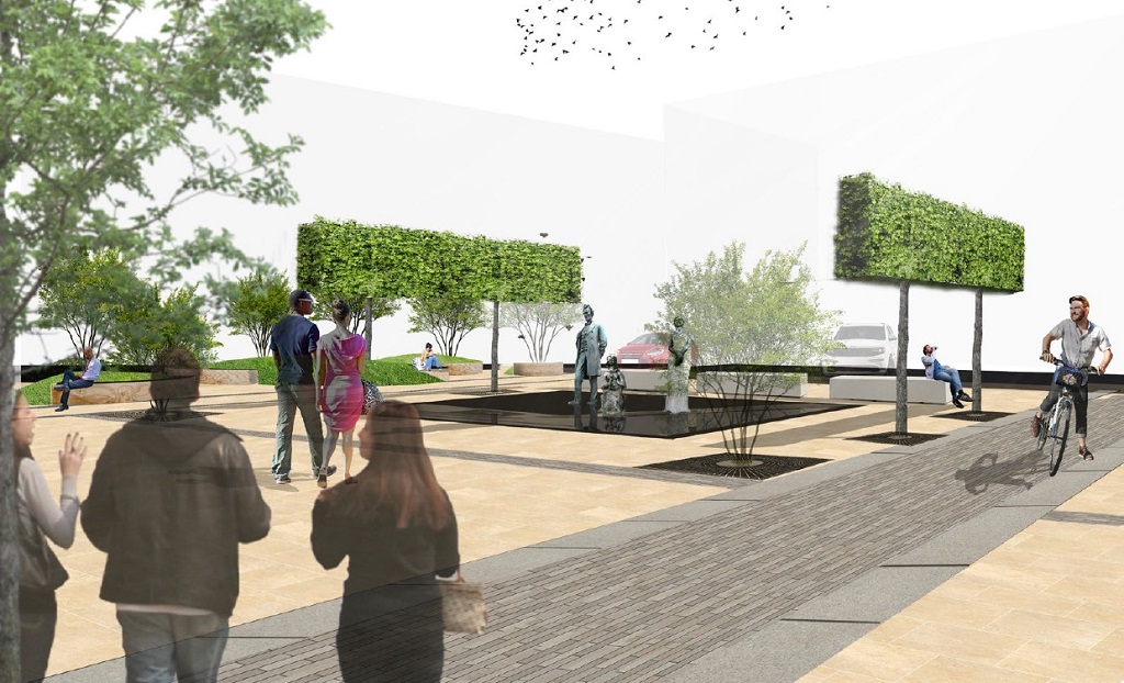 Winning design revealed in peace gardens project - Place North West