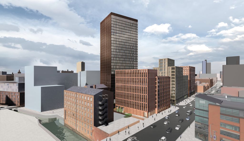 One Port Street | Piccadilly Basin | 100/34/28/23m | 33/11/9/7 fl | U/C ...