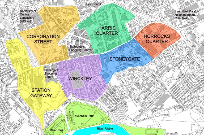 Preston Map