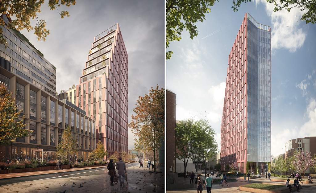 PAG tables plans for 27-storey Manchester tower - Place North West