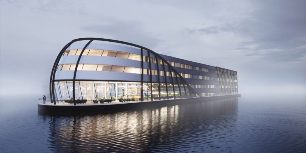 Floating hotel plan unveiled for Salford Quays - Place North West