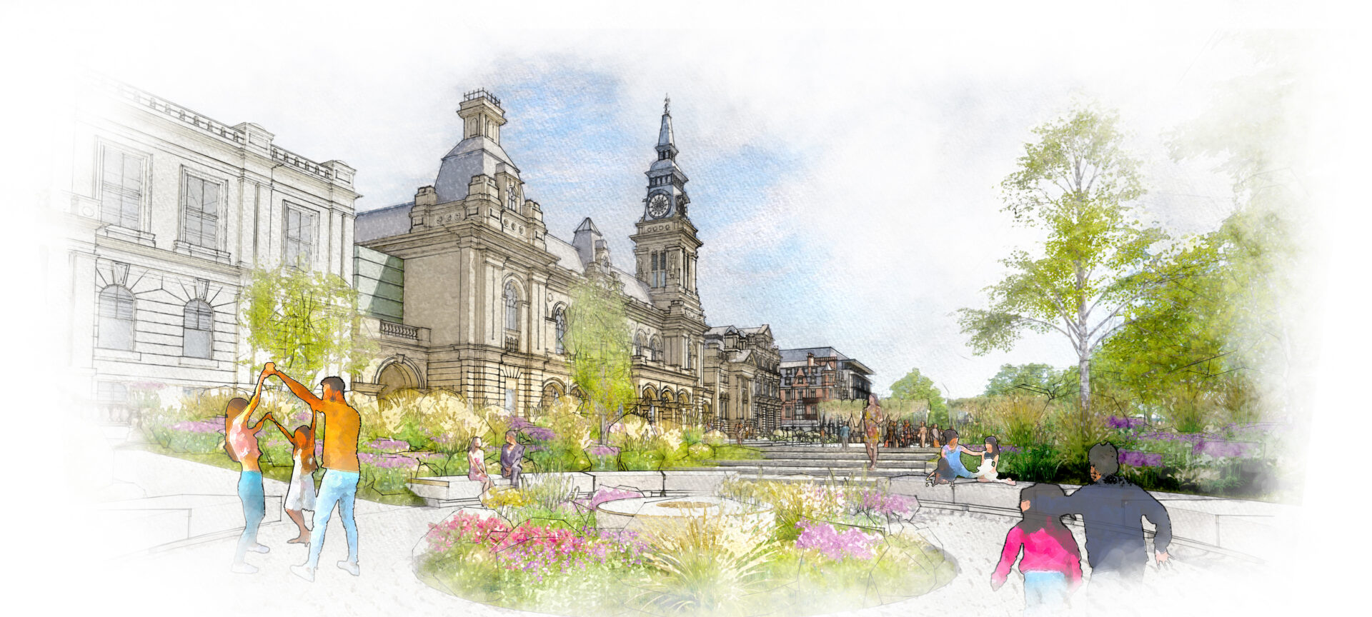 Southport’s Town Hall Gardens set for 'unifying' £10m regen - Place ...