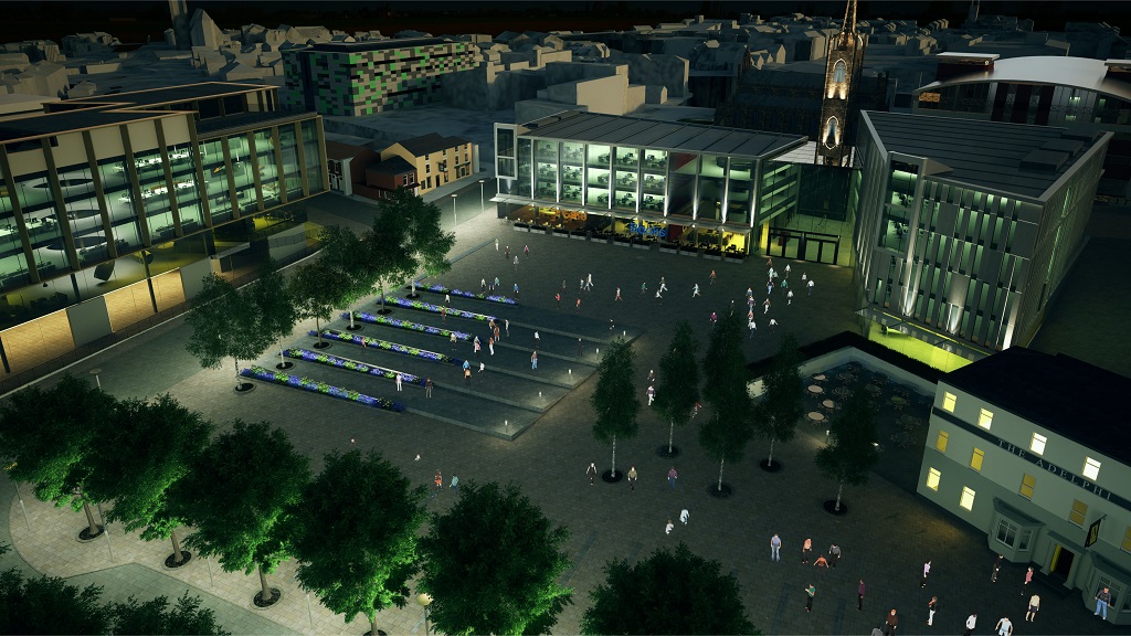 Work begins on UCLan’s Adelphi Square - Place North West