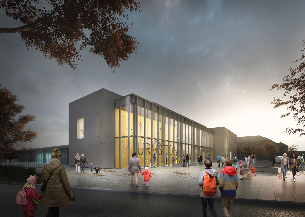 Updated designs revealed for Urmston leisure centre - Place North West