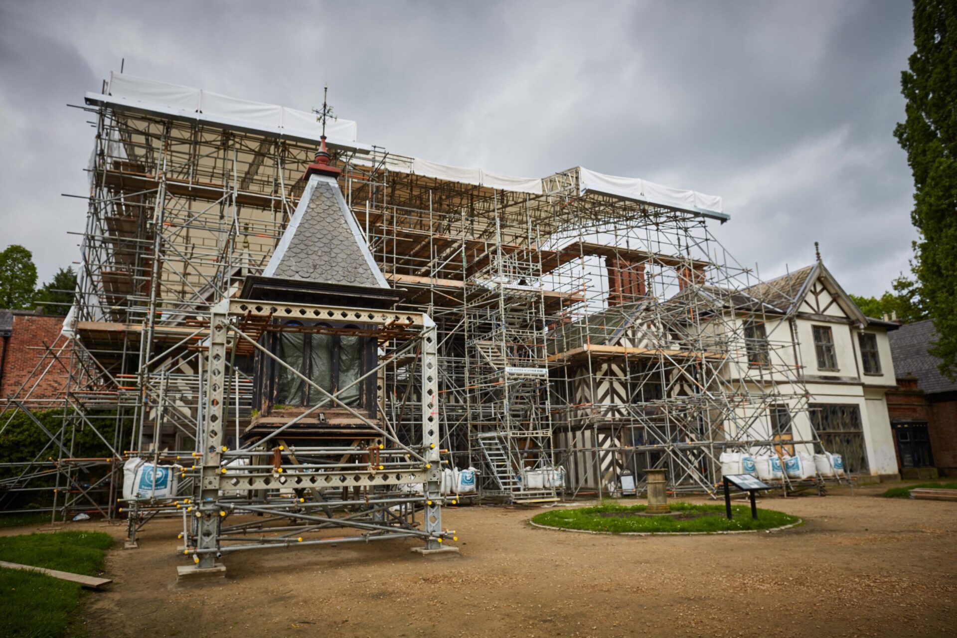IMAGES | Application in for Wythenshawe Hall fire repairs - Place North ...