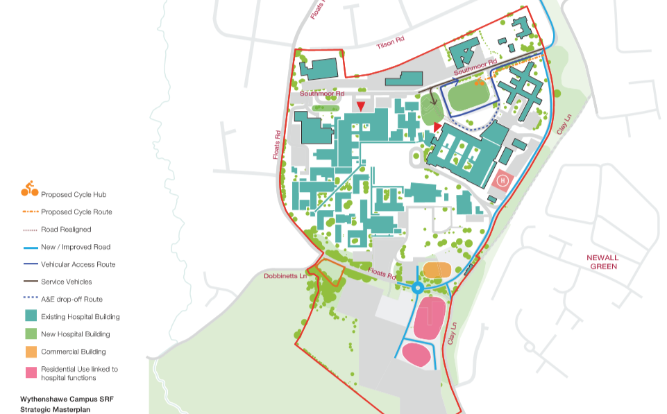 Place North West | Wythenshawe Hospital set for health village ...