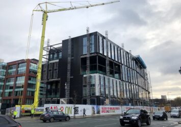 Cladding contractor replaced on No8 First Street - Place North West