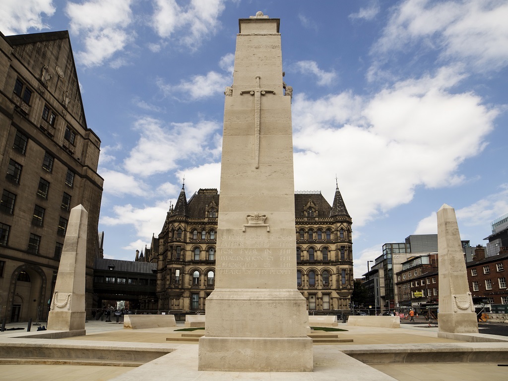 Manchester Cenotaph move completed - Place North West