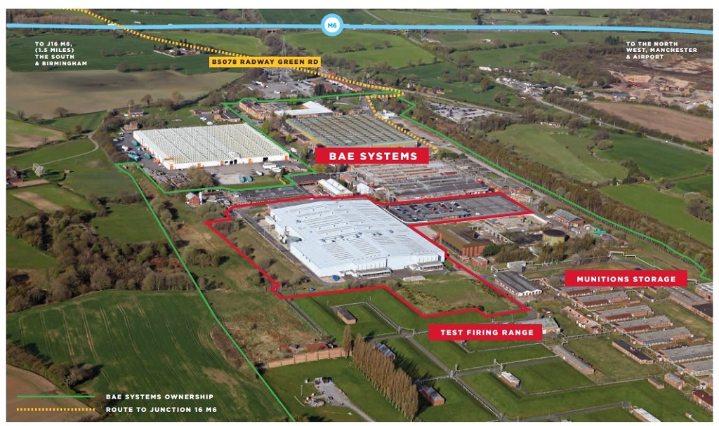 Crewe munitions factory comes to market - Place North West