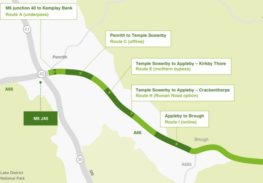 Highways England finesses £1bn A66 plan - Place North West